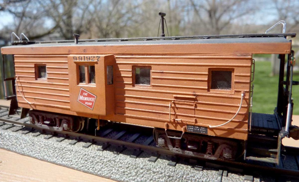 Milwaukee Road caboose build | Resin Car Works Blog