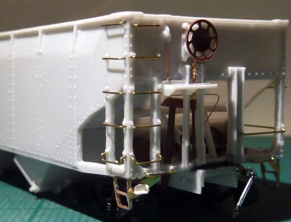 Resin Car Works Illinois Central Enterprise offset hopper | Resin Car ...