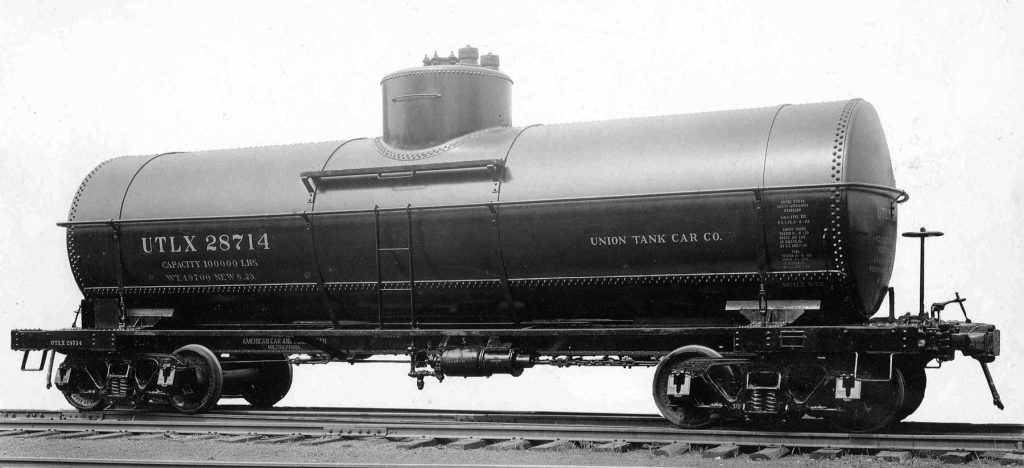 UTLX Class X-3 10K gallon tank car | Resin Car Works Blog