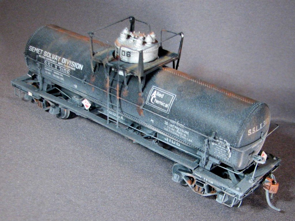 Semet-Solvay Type 27 10K gallon tank car | Resin Car Works Blog