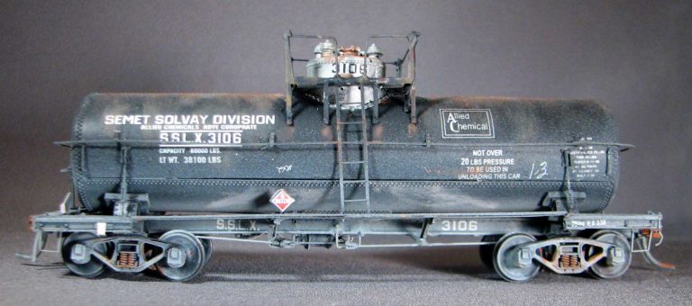Semet-Solvay Type 27 10K gallon tank car | Resin Car Works Blog