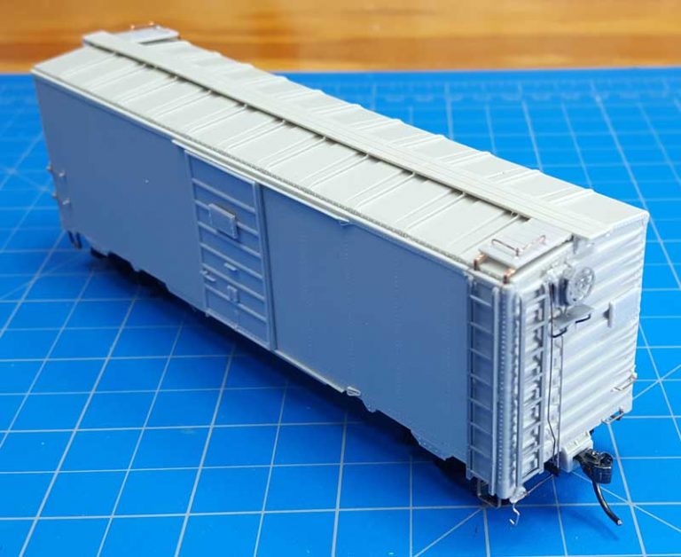 CB&Q XM-32 boxcar kit! | Resin Car Works Blog