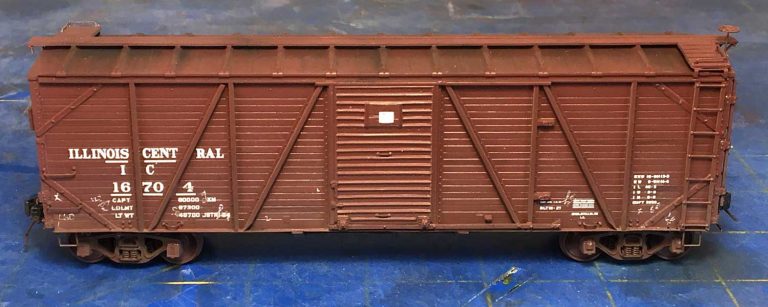 Building the RCW Illinois Central boxcar mini-kit | Resin Car Works Blog